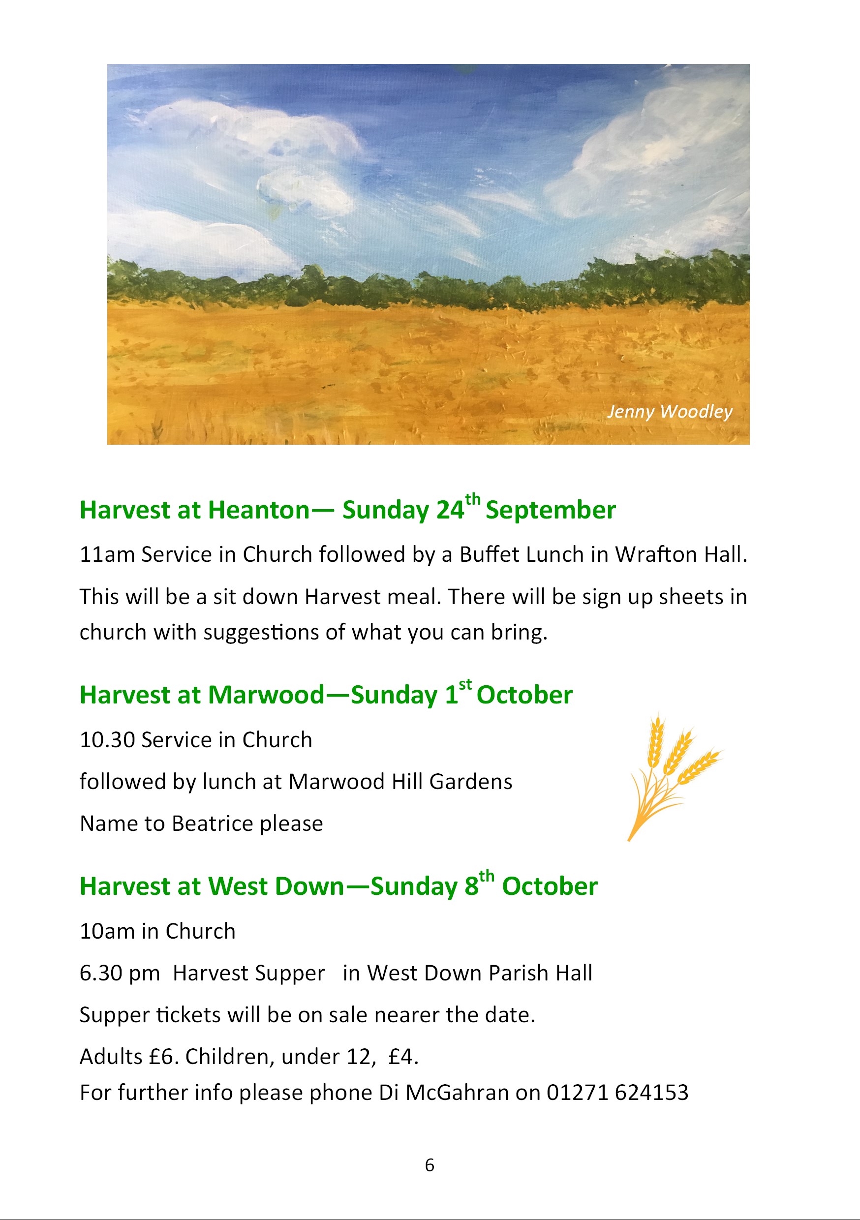 Church Magazine - Heanton Parish Church