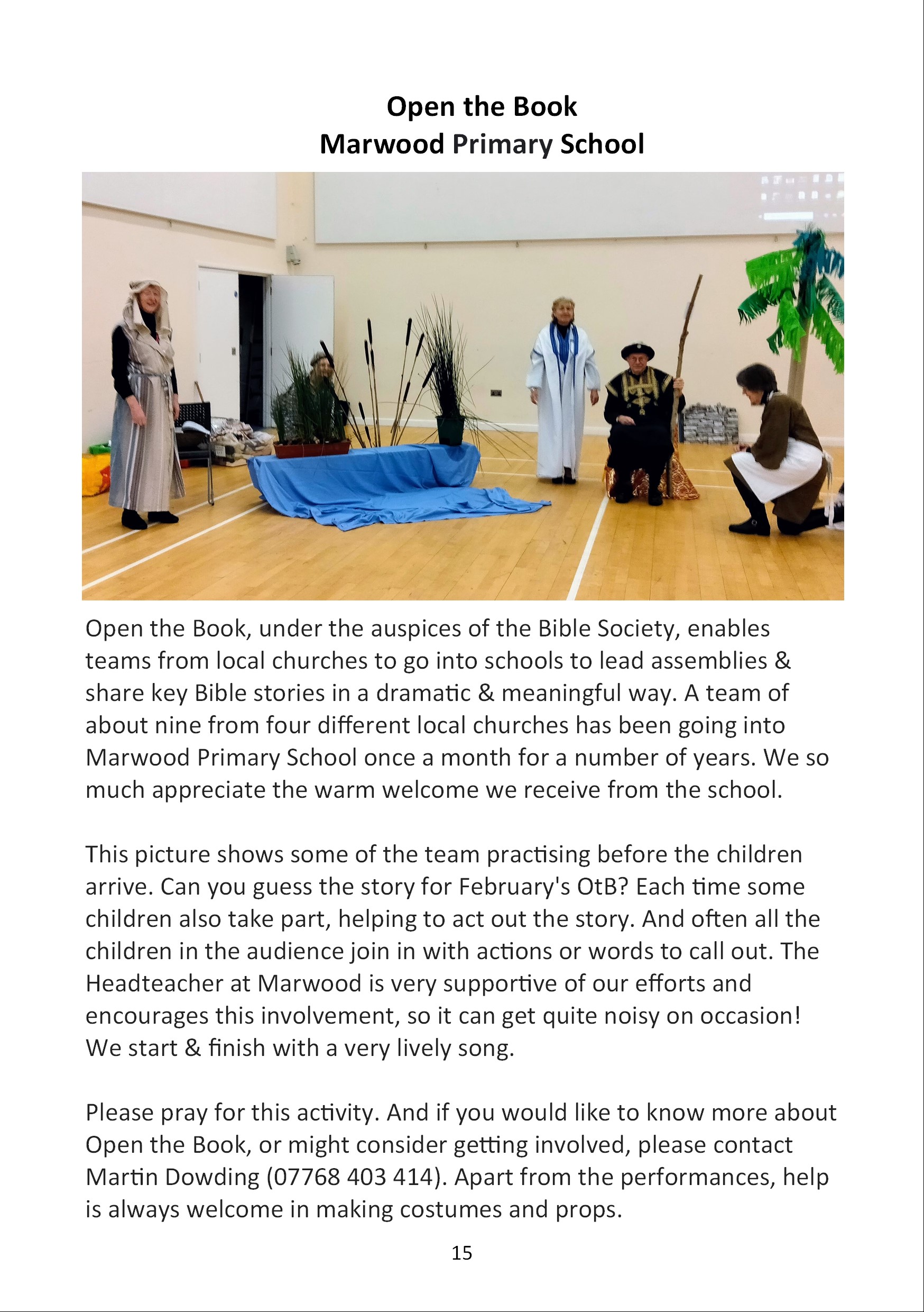 Church Magazine - Heanton Parish Church